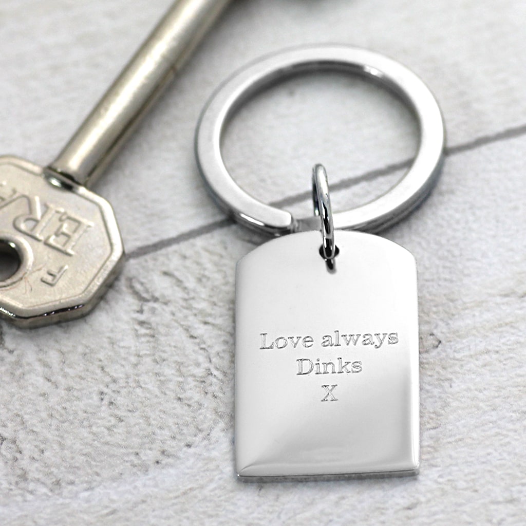 Silver Keyrings and Fobs | Hallmarked Silver Keyrings – Hersey & Son ...