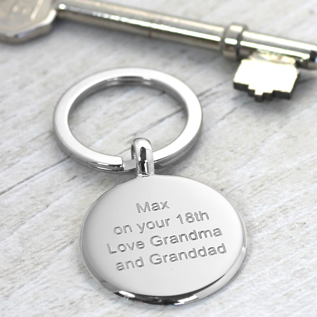 Sterling Silver Keyrings & Fobs | 10% Off 1st Order | Hersey & Son ...